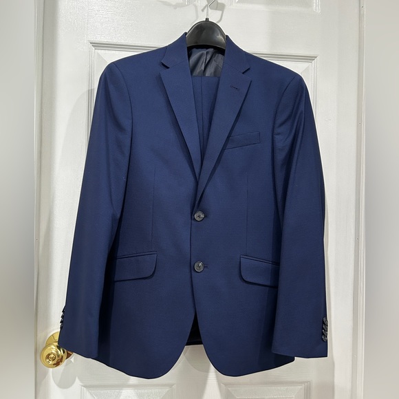 Kenneth Cole Reaction | Suits & Blazers | Suit Pants Set With Shirt Tie ...